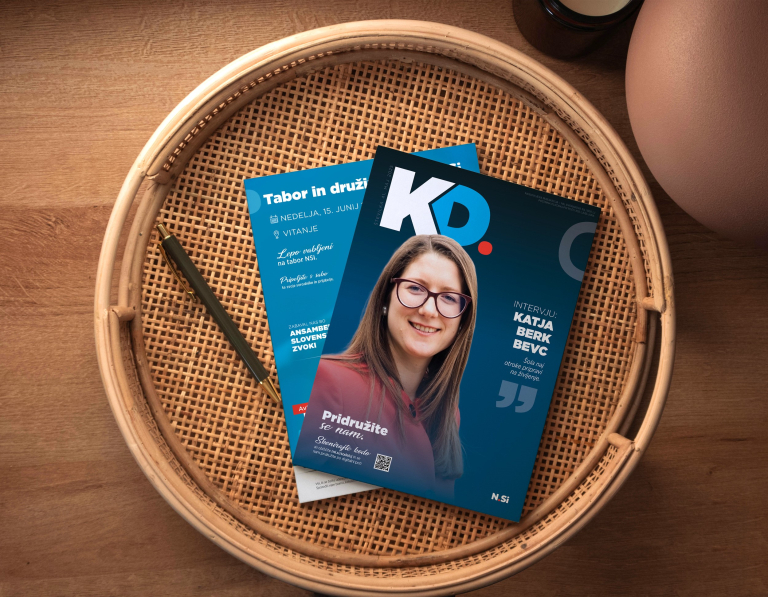 TU JE MAJSKA REVIJA KD – Nova Slovenija – krščanski demokrati